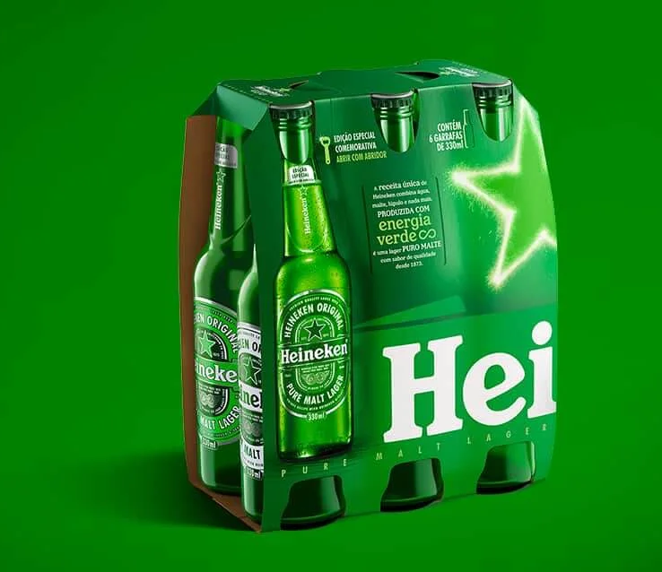 Energia Verde – Long Neck Heineken Edição Limitada | Energia Verde