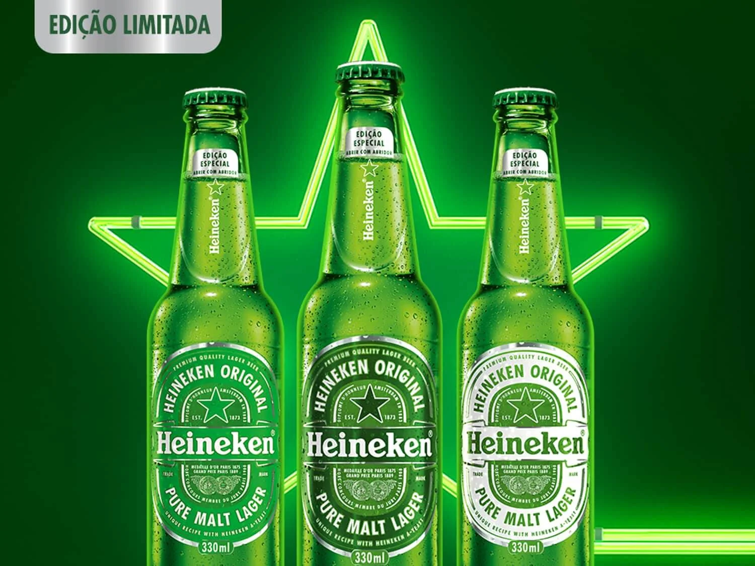 Energia Verde – Long Neck Heineken Edição Limitada | Energia Verde